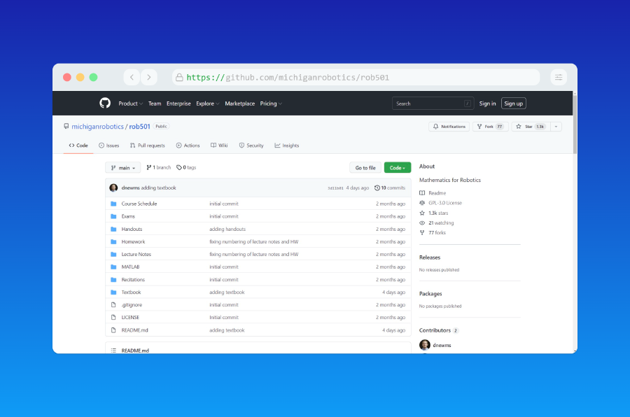 Mathematics for Robotics - CAE